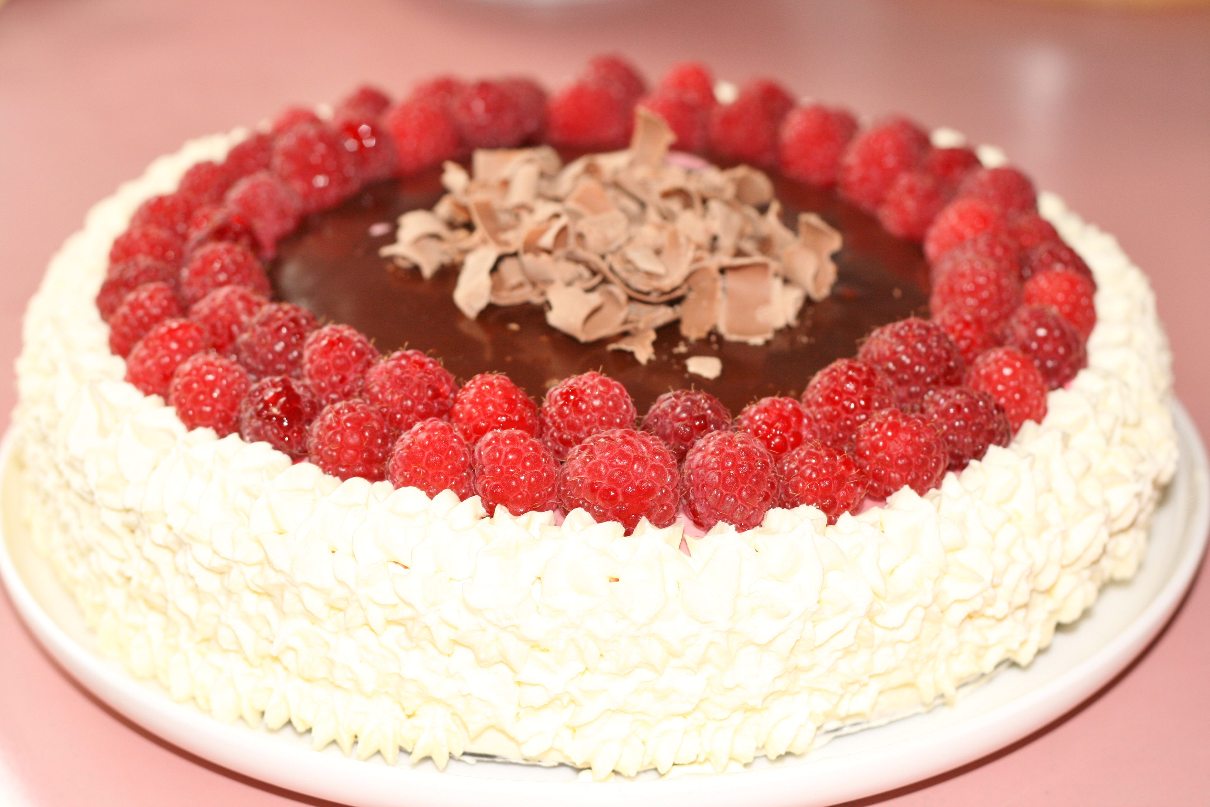 Chocolate Chambord Bavarian Cake | DemeterG.com